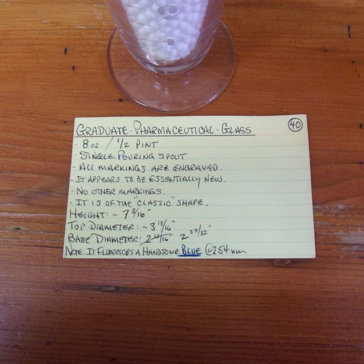 Antique Graduated Beakers Pharmaceutical Glass 40 - Etsy