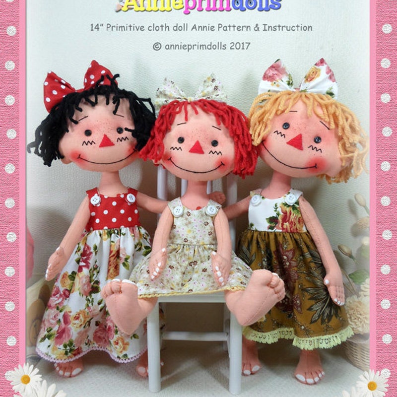 Raggedy Ann Pattern - Etsy