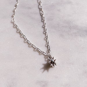 Spiked Flail Mace Necklace - Sterling Silver Armor Knightcore Medieval ...