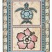 Tapa Turtle and Hibiscus Print - Etsy