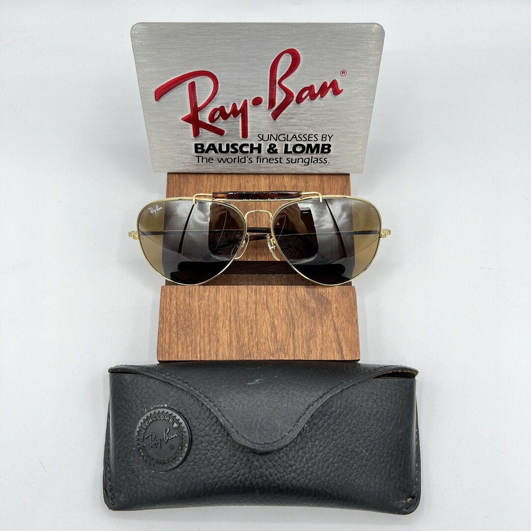 Vintage B&L Ray Ban GEP B15 TGM Color Contrast Driving Outdoorsman 2 ...