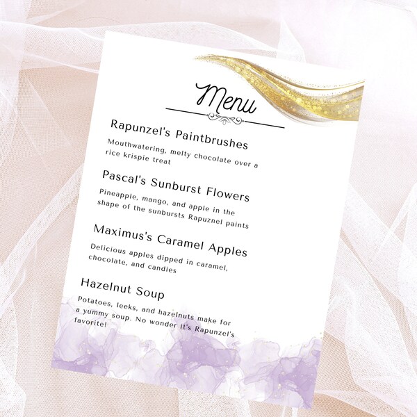 Rapunzel Birthday Card - Etsy