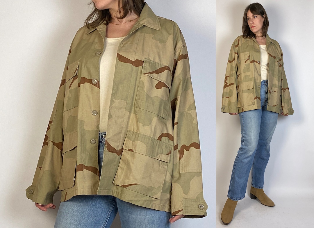 Vtg 90s DESERT STORM Army Jacket! Small to Medium - Etsy