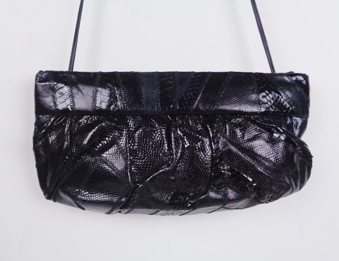 Vtg 80s AVANT GARDE Long SNAKE Bag! - Etsy