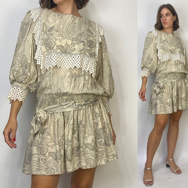 Victorian Mini Dress - Etsy