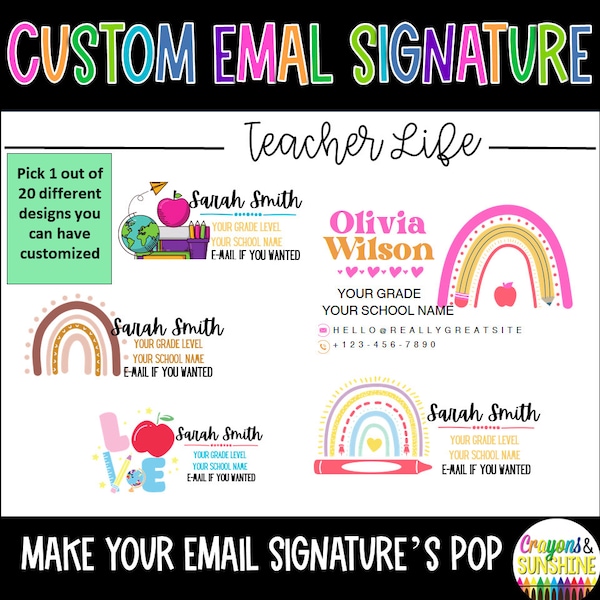 Email Signature - Etsy