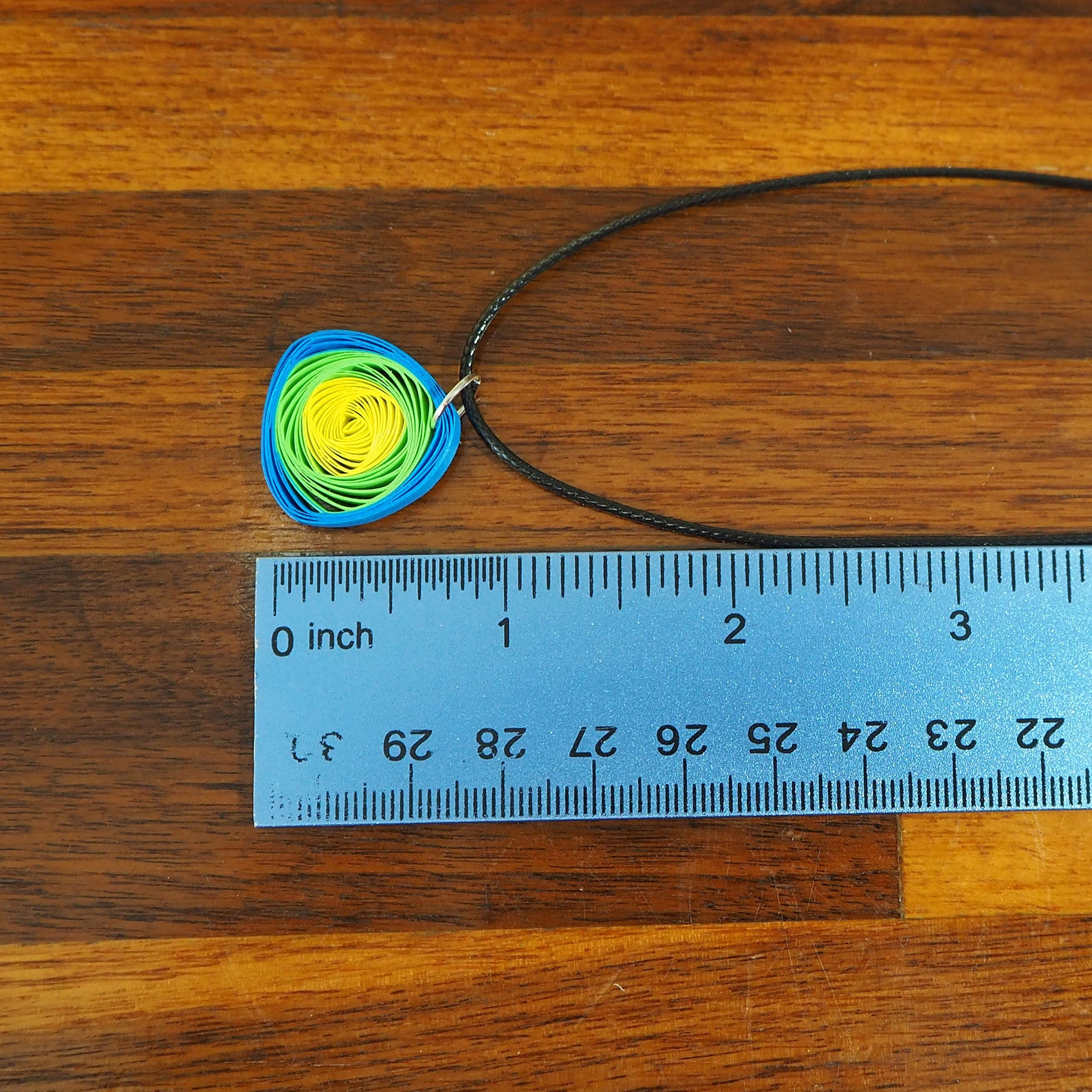 Bright Vortex Necklace Quilled Paper Unique Handmade Paper - Etsy