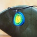 Bright Vortex Necklace Quilled Paper | Unique Handmade Paper Necklace ...