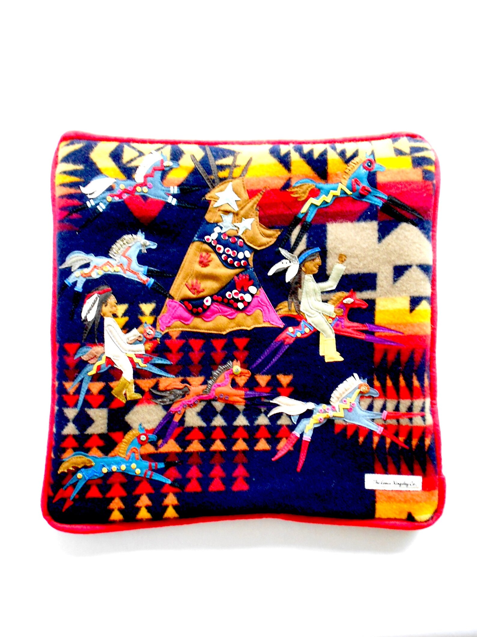 Chief Joseph Portland Woolen Mill Throw Pillow Featuring - Etsy