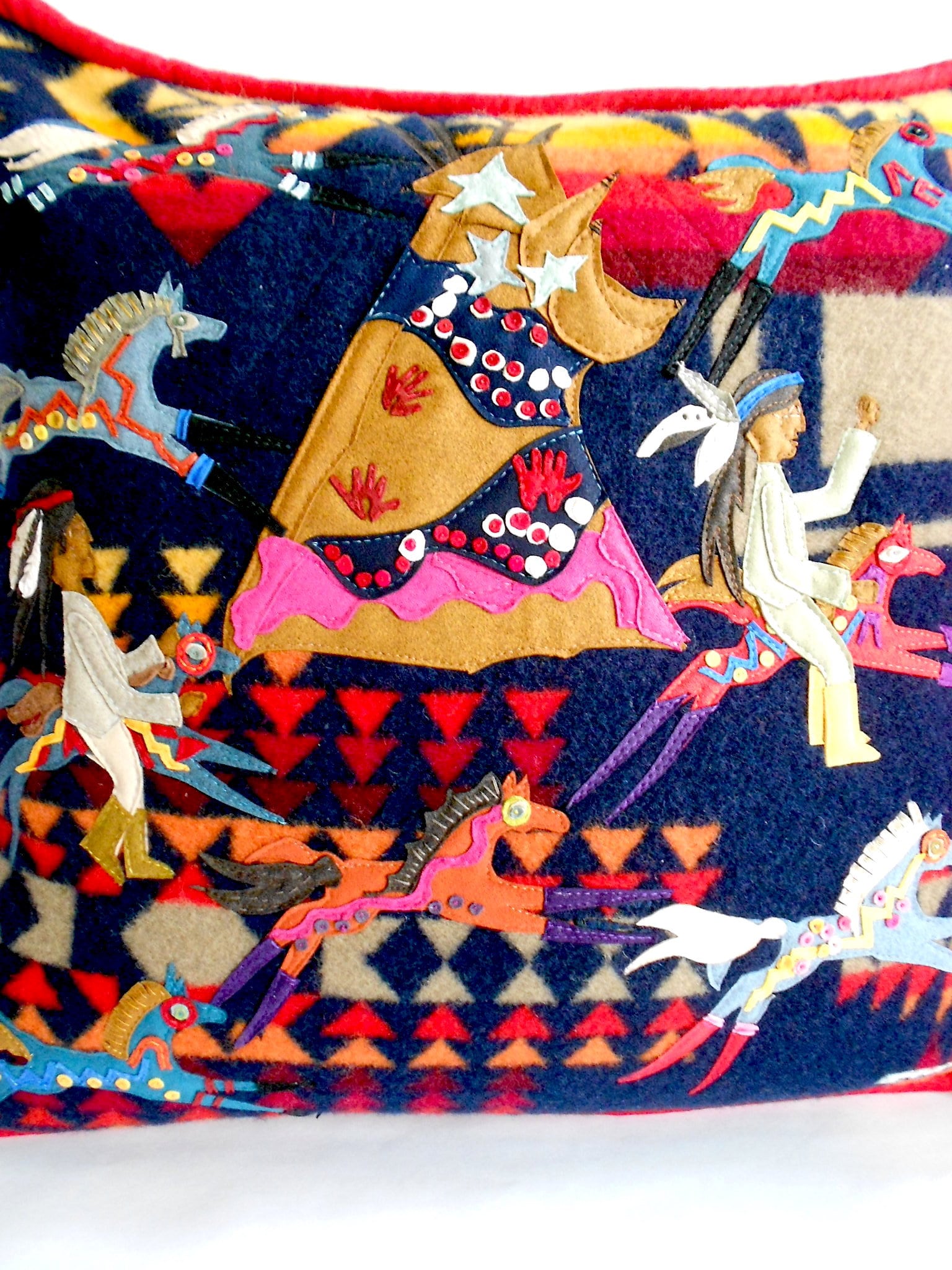 Chief Joseph Portland Woolen Mill Throw Pillow Featuring - Etsy