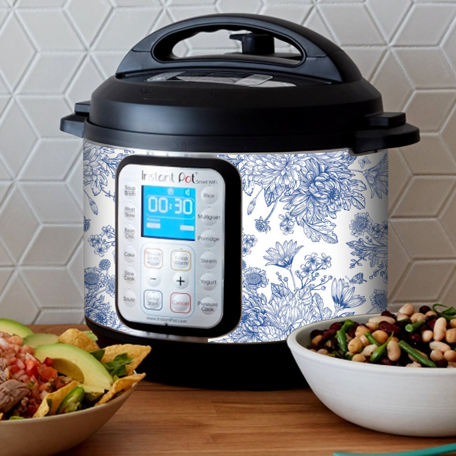 Instant Pot Wrap Cover Decal Vinyl Sticker for Smart Wifi 6 | Etsy