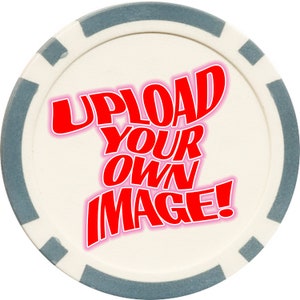Custom Party Event Poker Chips, Full Color Logo - Drink Coupons ...