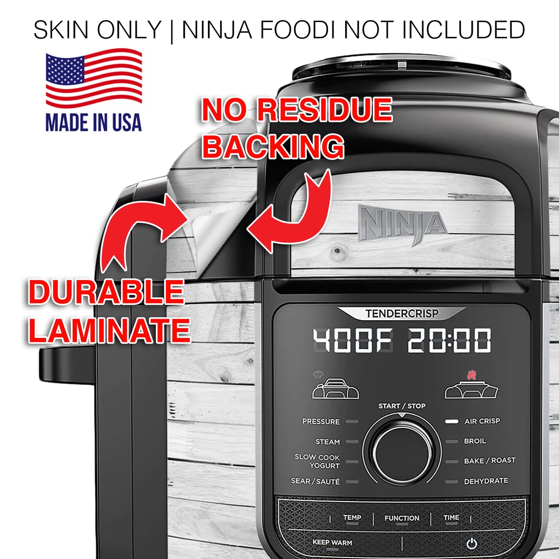 Ninja Foodi 8 Quart Wrap Fits Deluxe Cooker Model FD402 LP3 - Etsy