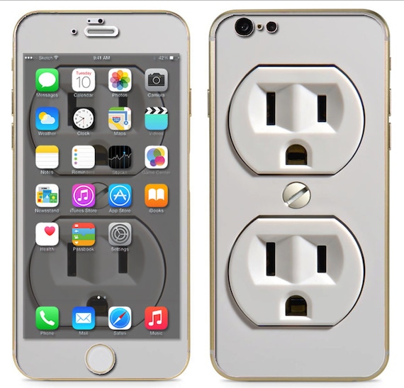 Items similar to iPhone 6 ~or~ iPhone 6 Plus + : Wall Plug 110v ...