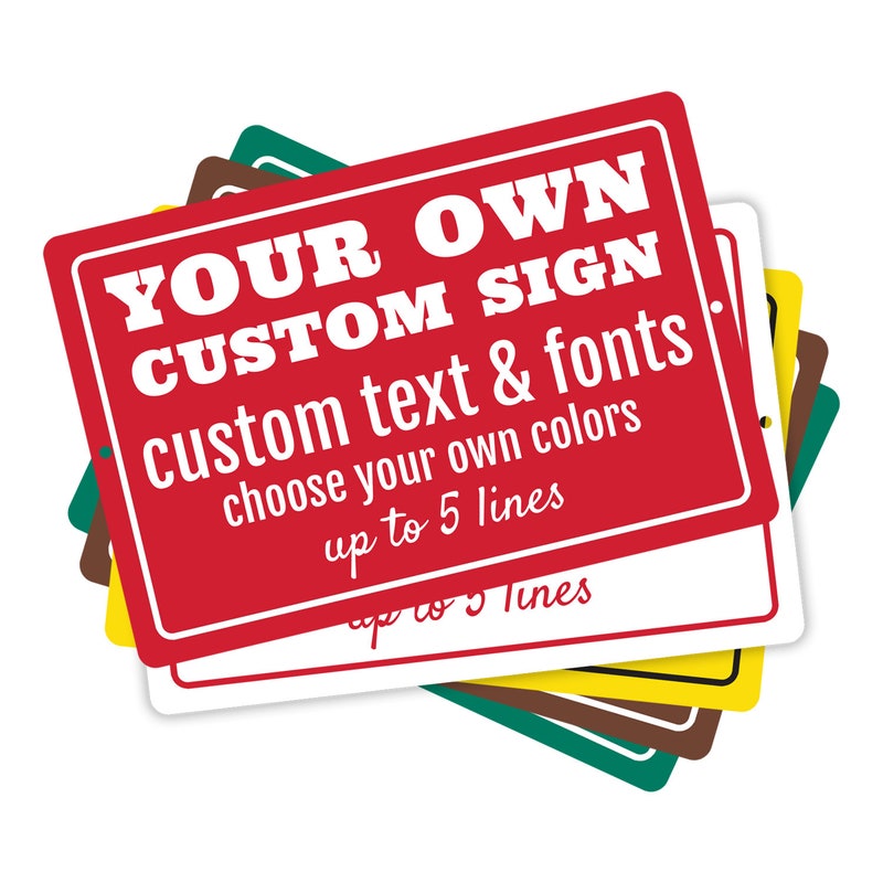 Outdoor Metal Signs - Etsy