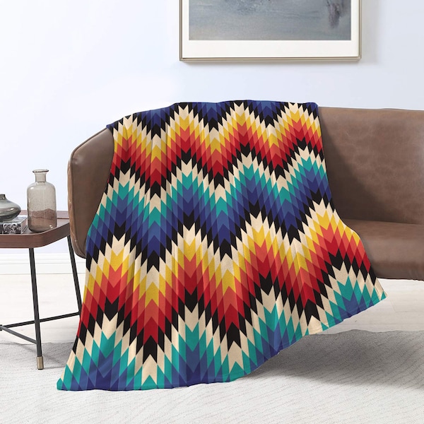 Aztec Blanket - Etsy
