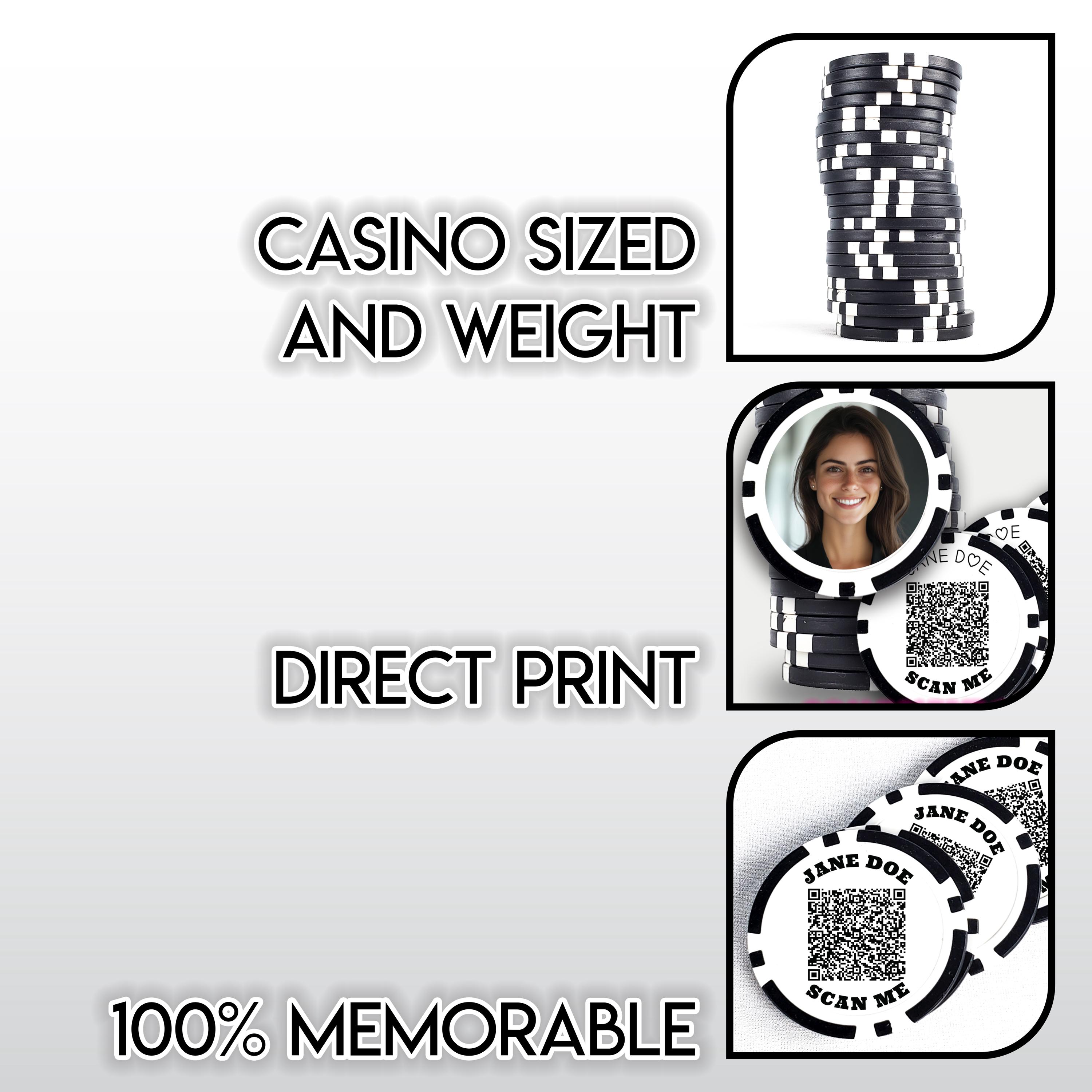 Custom Bar Poker Chip Tokens – Personalizedone Free Drink Tokens for ...