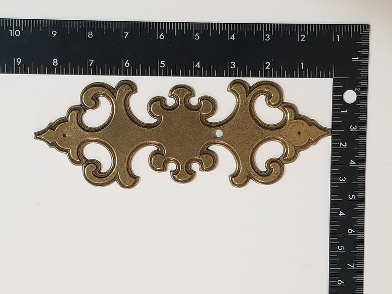 Keller Brass Co Antique Ornamental Backplate Decor KBCI N5161 - Etsy