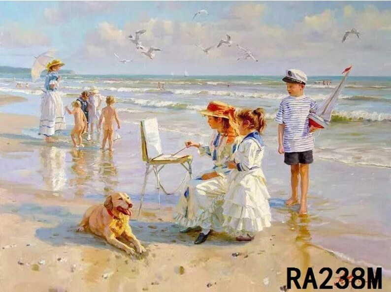 High Quality Figure Oil Painting Hand Painted Modern Girl Art on Canvas ...