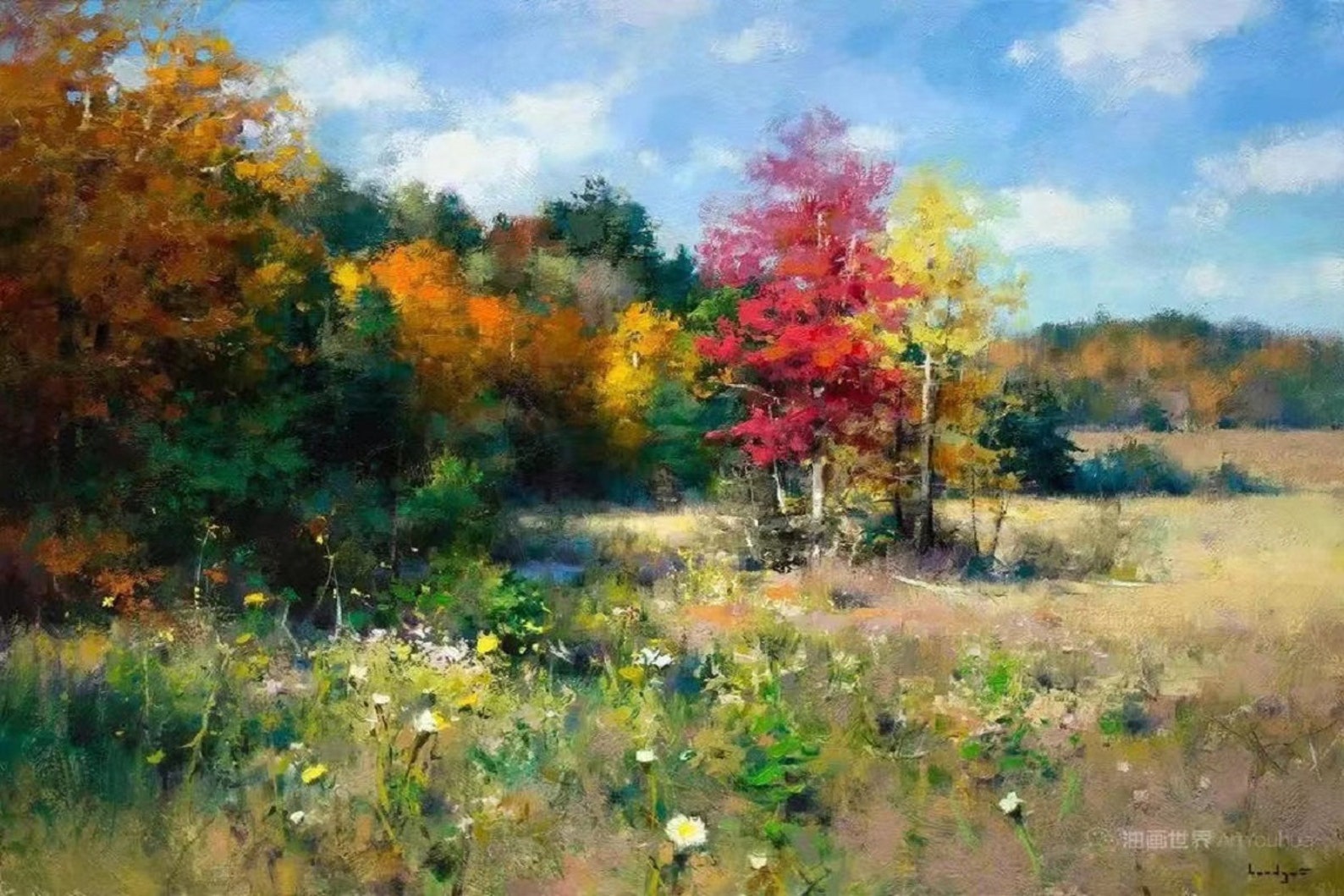 High Quality Landscape Oil Painting on Canvas Hand Painted Art for Home ...