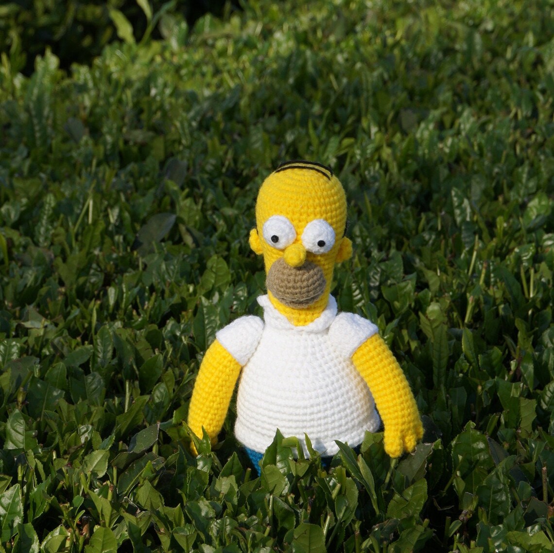 Hormer Simpson Crochet Doll PDF Pattern _ in English - Etsy