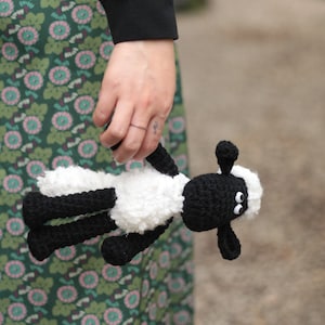 Shaun the Sheep Crochet & Knit Doll PDF Pattern _ in English - Etsy