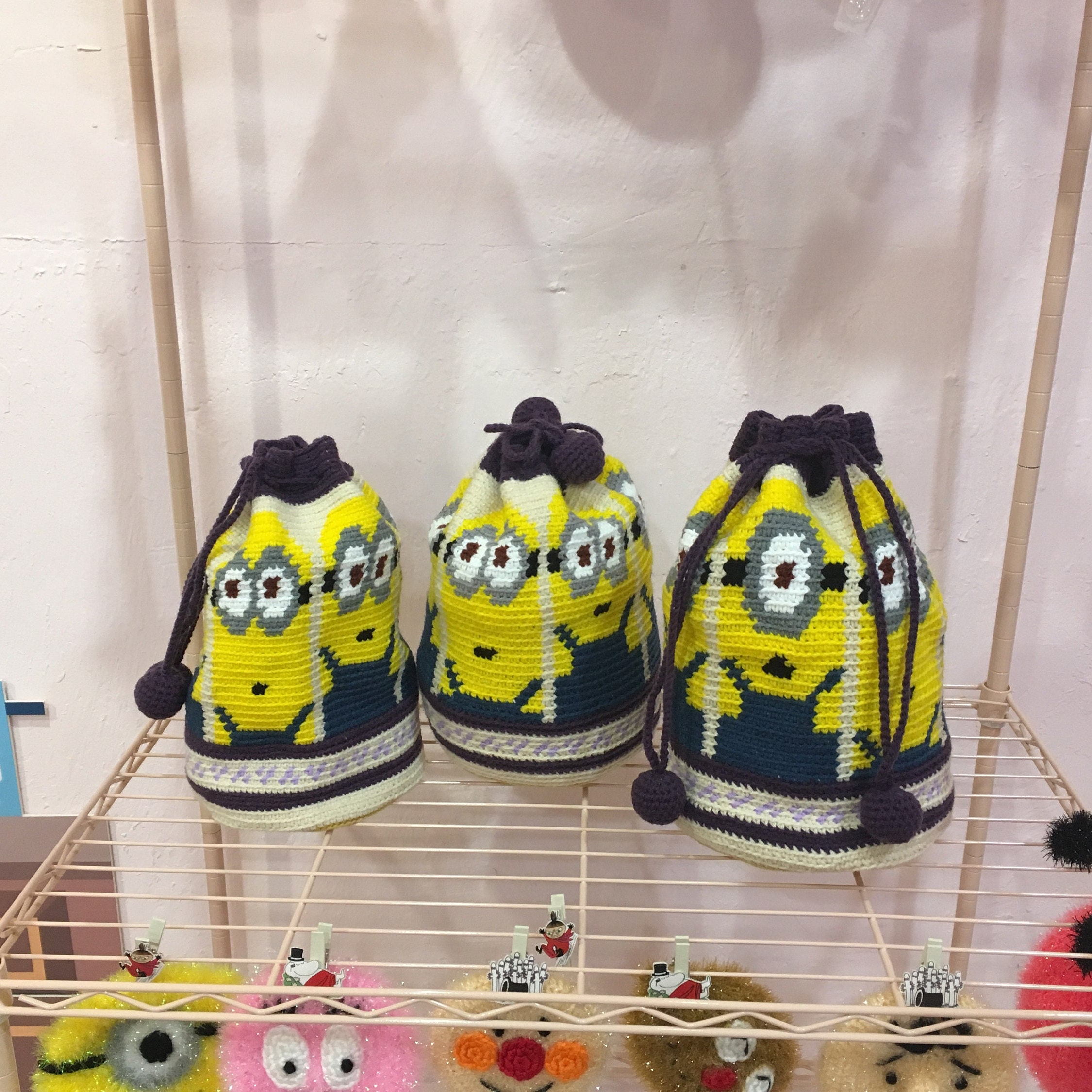Minion Crochet Makeup Bag PDF Pattern _ in English - Etsy