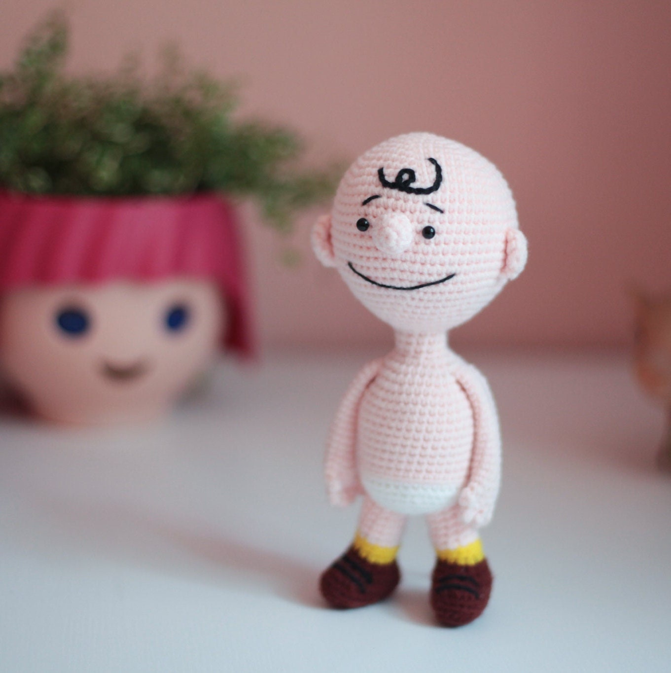 Charile Brown Doll PDF Pattern _ in English - Etsy