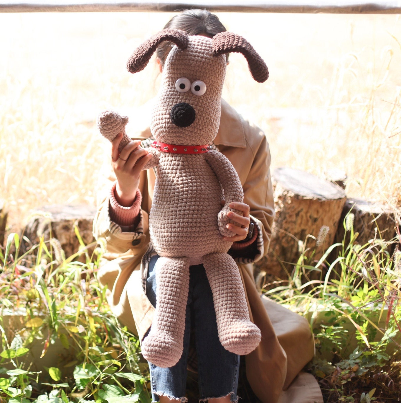 Gromit Big Ver. Crochet Doll PDF Pattern _ in English - Etsy