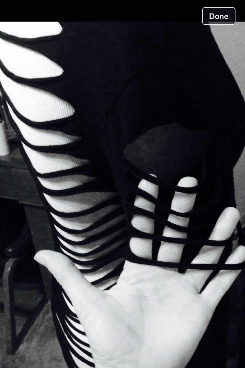 Slashed Back & Sleeves - Etsy