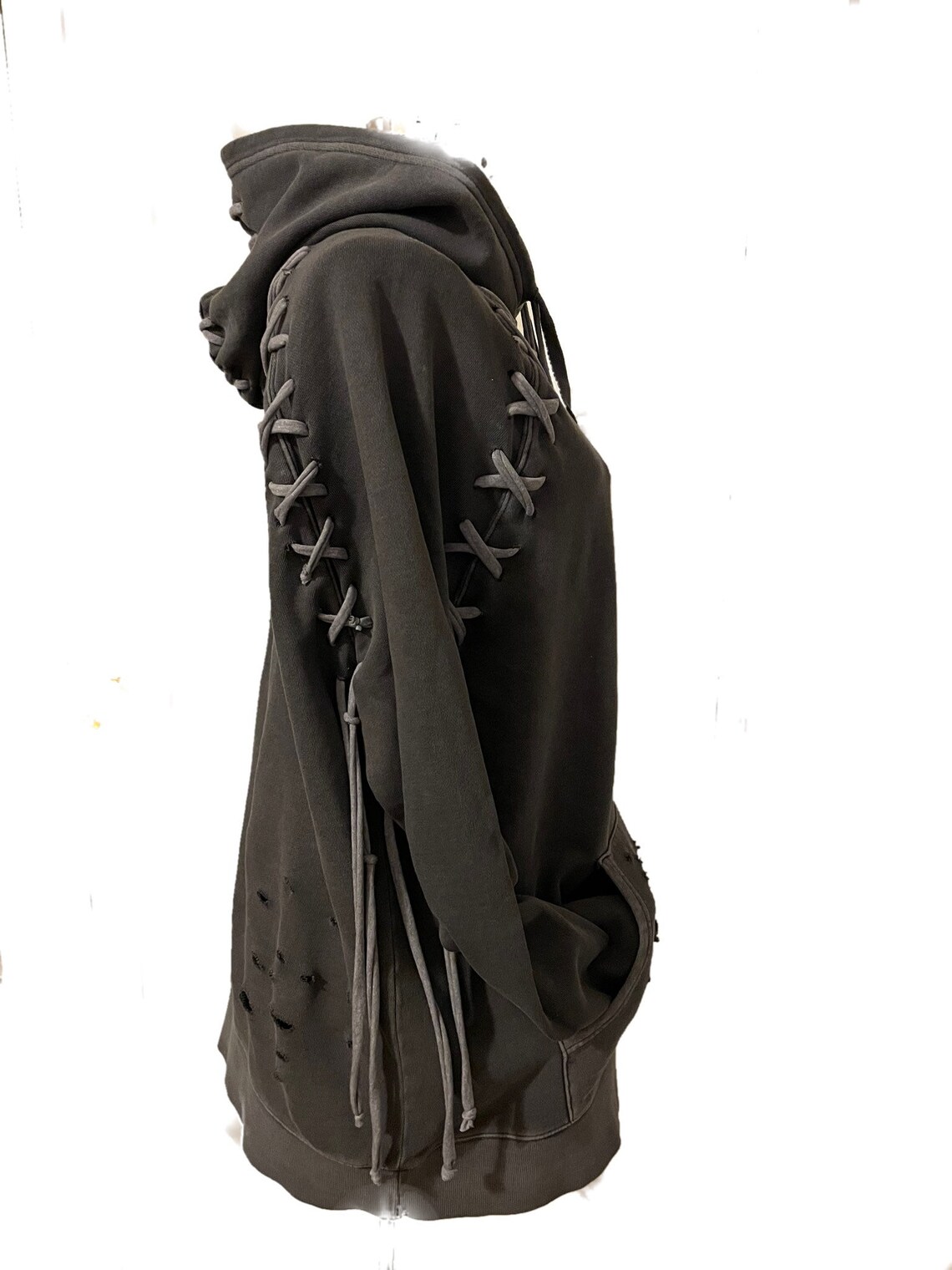 Distressed Hoodie - Etsy