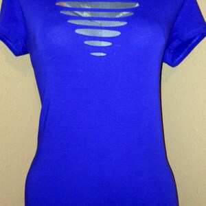 Cut & Weaved Tshirt - Etsy