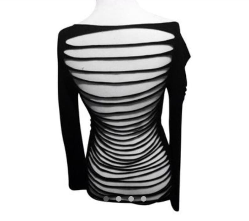 Slashed Back & Sleeves - Etsy