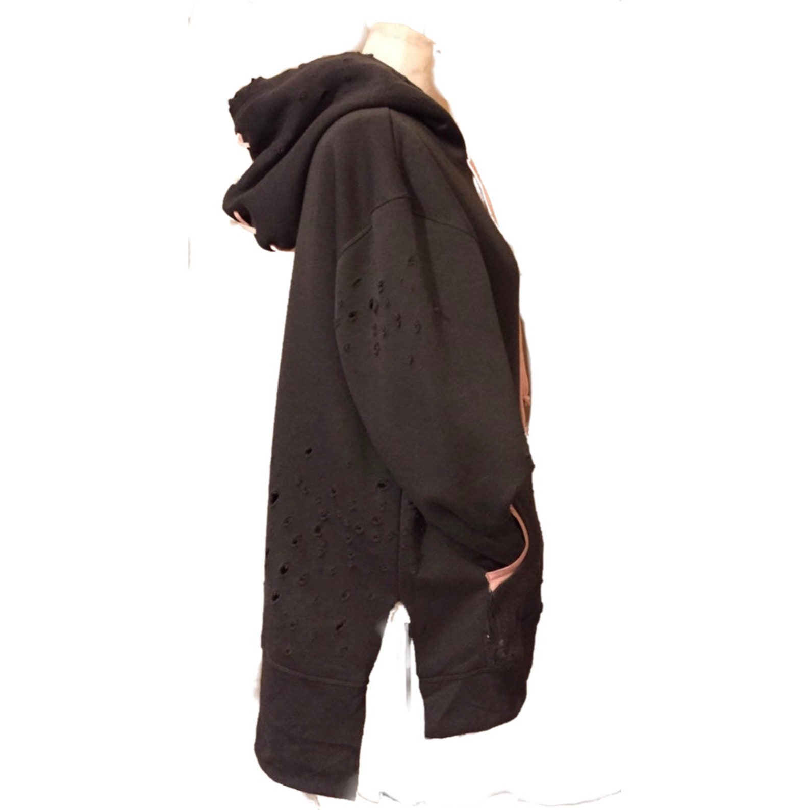 Distressed Hoodie - Etsy