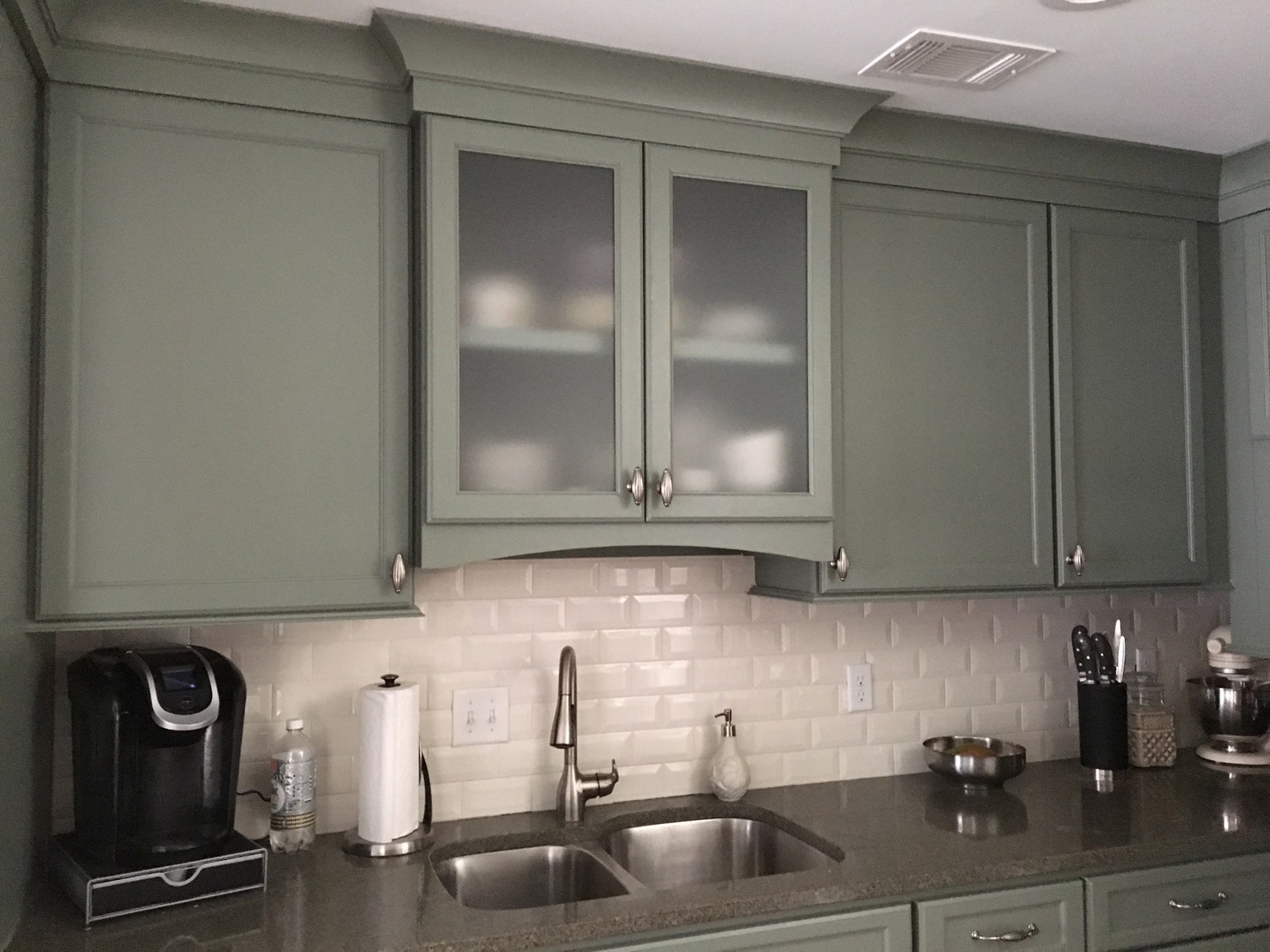 Stained Glass Panels Transoms Kitchen Cabinets Inserts | Etsy