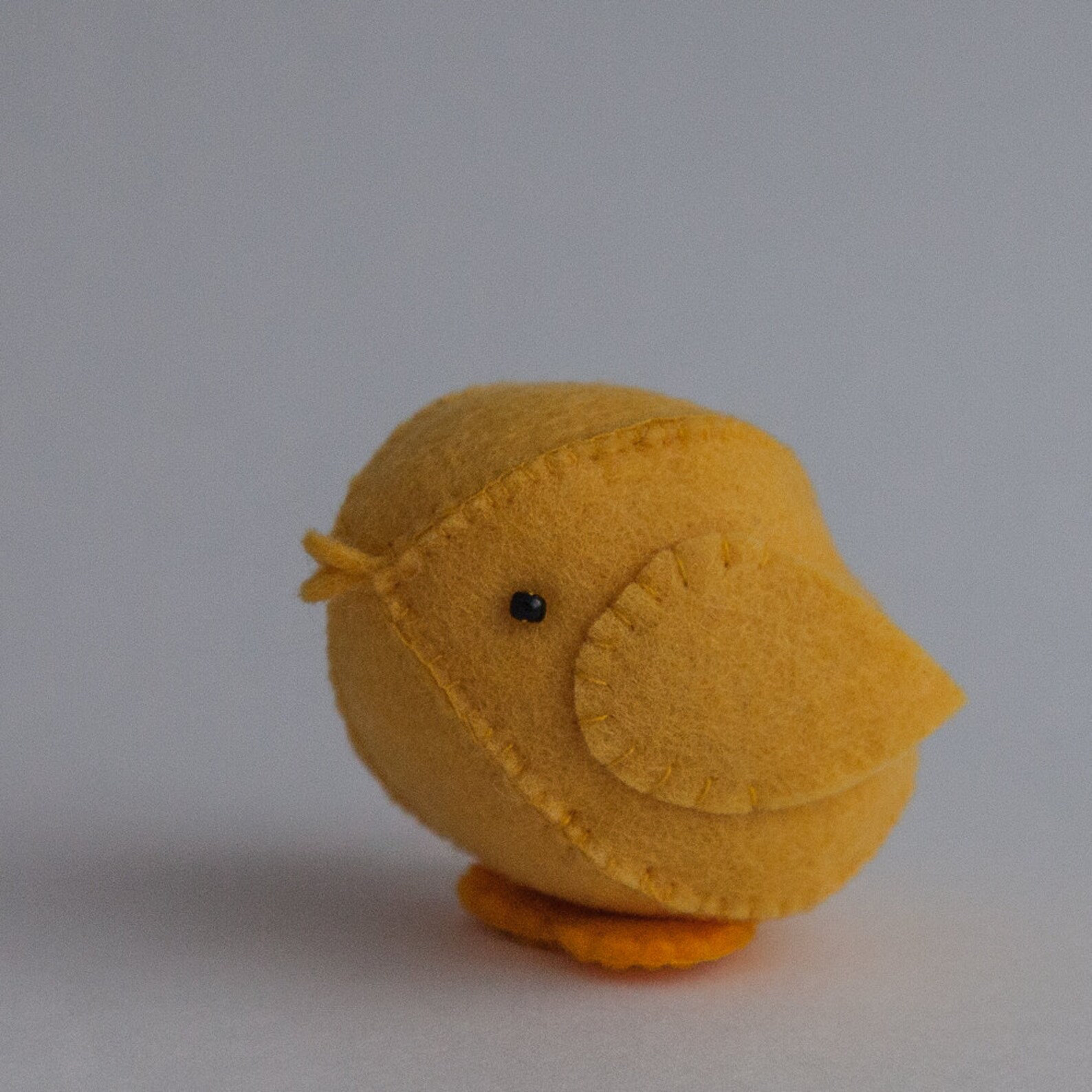 Chick Plushie PDF Sewing Pattern - Soft Stuffed Toy for Gentle Play or ...