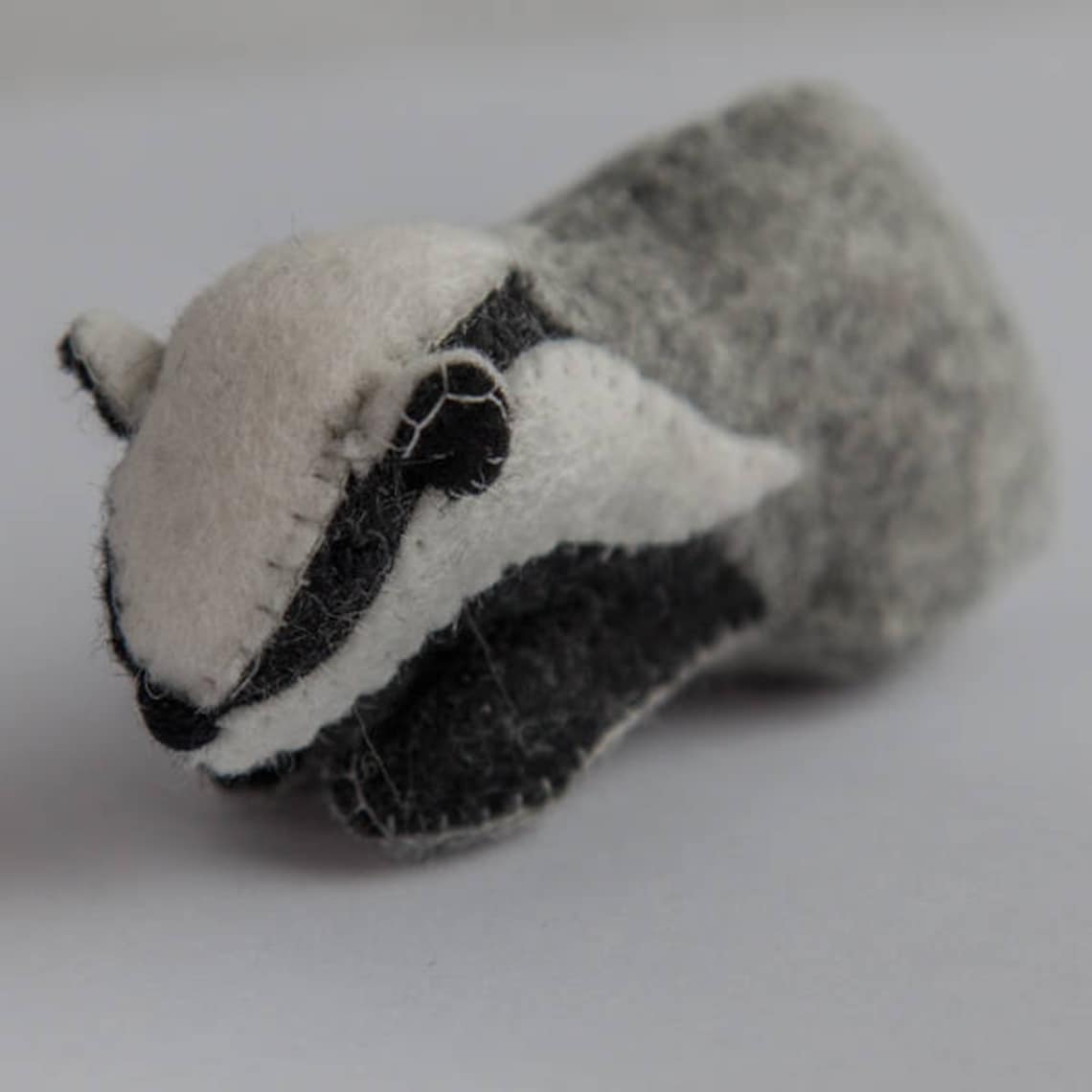 Badger A PDF Pattern to Make a Badger From Felt - Etsy UK