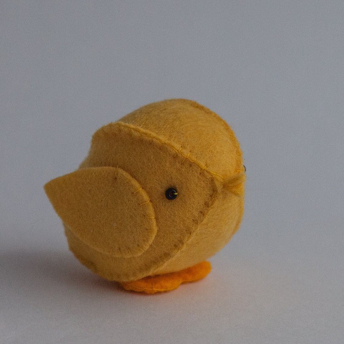 Chick Plushie PDF Sewing Pattern - Soft Stuffed Toy for Gentle Play or ...
