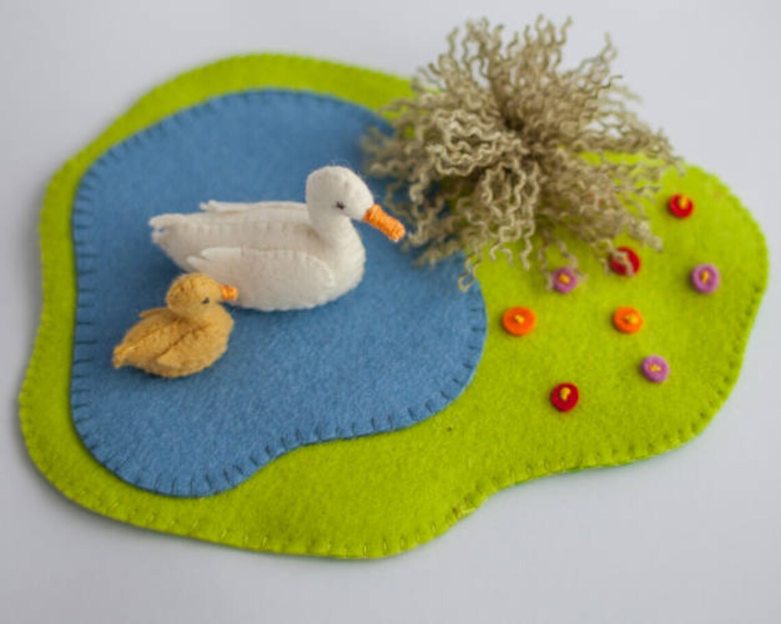 Duck With Play Mat Pattern - Etsy
