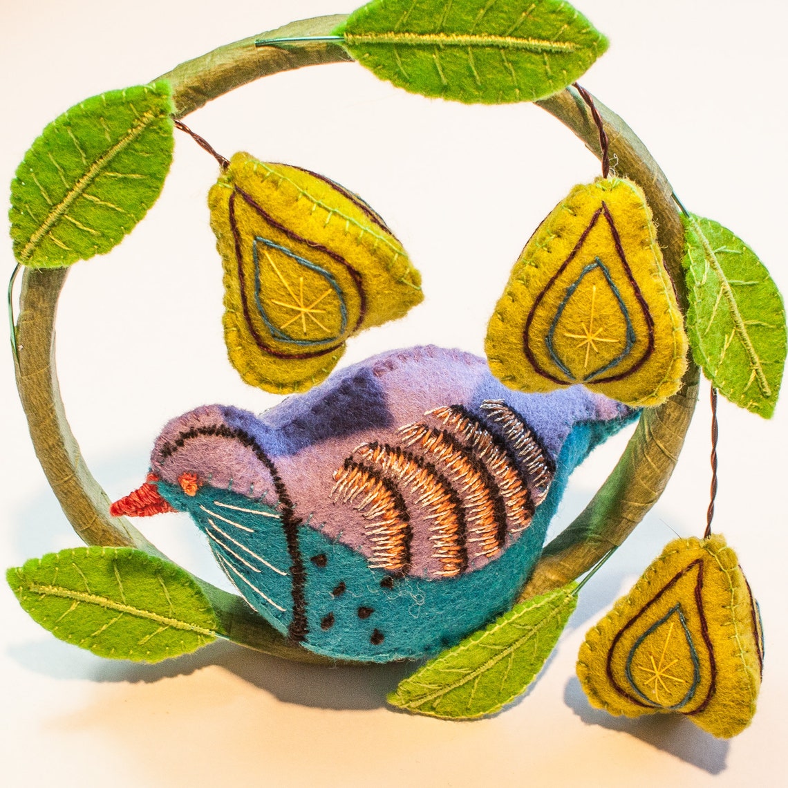 Partridge in A Pear Tree Christmas Tree Ornament/decoration - Etsy