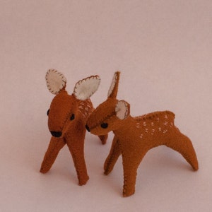 Deer Pattern Forest Animal - PDF Pattern to Make a Waldorf Inspired ...