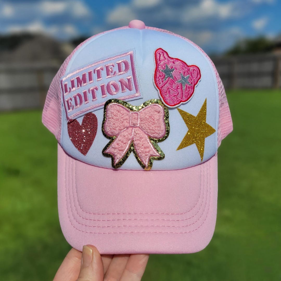 Limited Edition Pink Patch Hat - Etsy