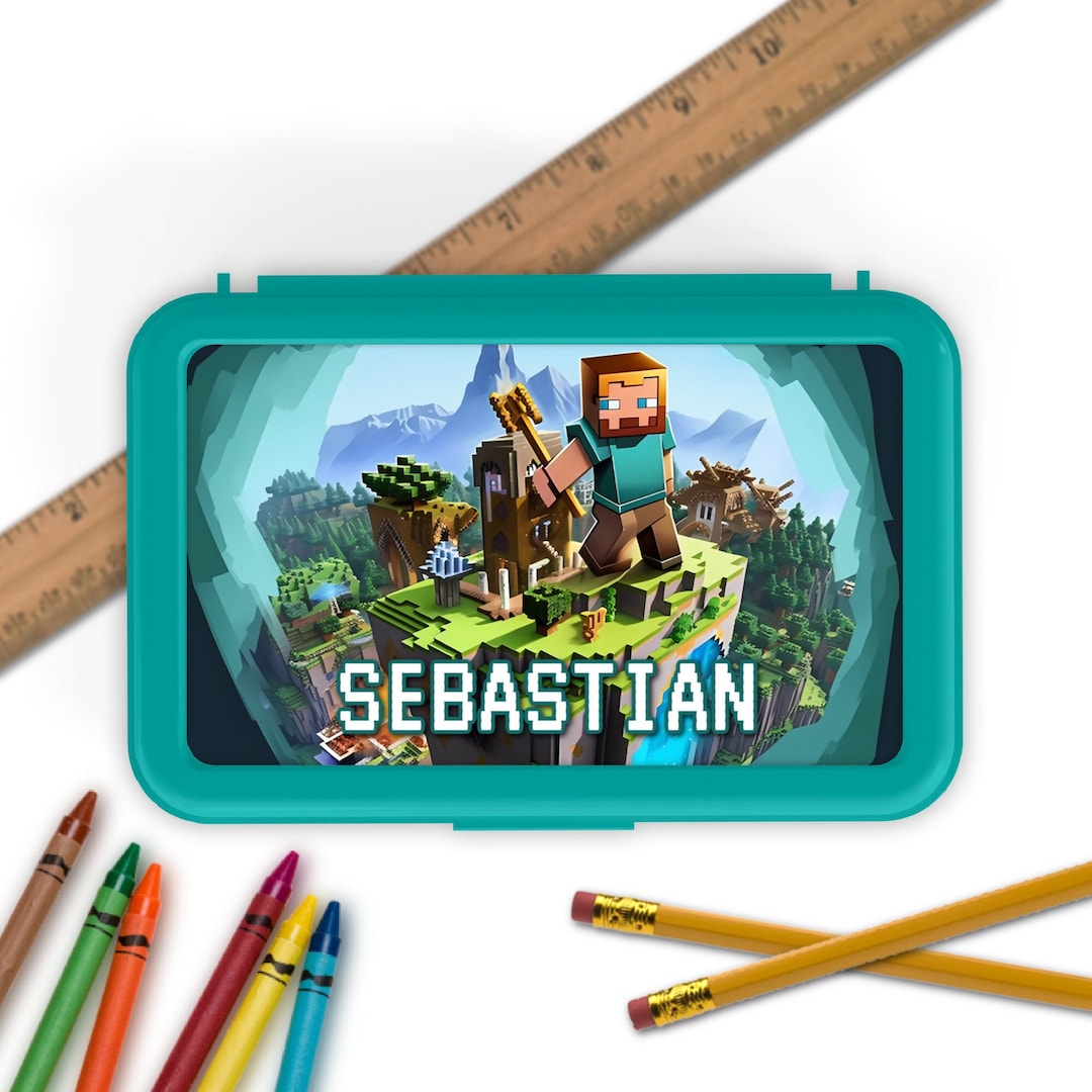 Video Game Pencil Box for School Kids - Etsy