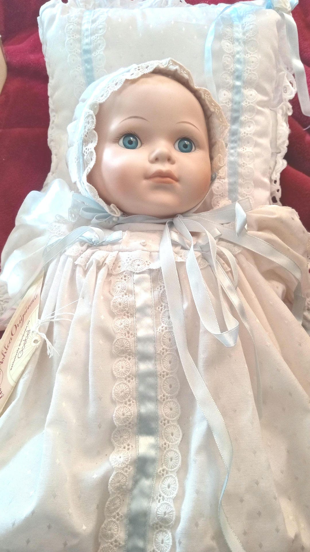Goebel Victoria Ashley Originals 1989 Porcelain Baby Doll, Jimmy - Etsy