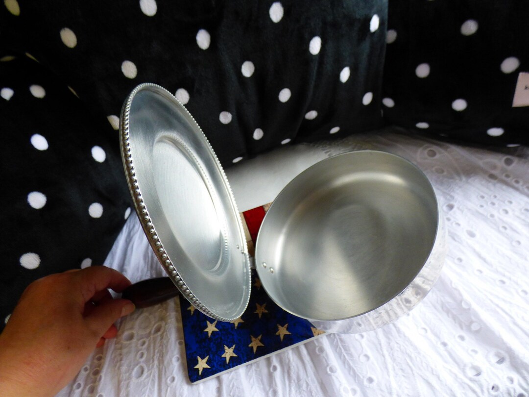 Antique Aluminum Silent Butler With Beaded Edge or Vintage - Etsy