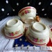 Vintage Shunta Melamine Ware 3 Piece Bowls No. 2023 Pink Rose - Etsy