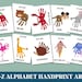 Handprint Card Craft / Cute Gift Keepsake Art Project / Hand ...
