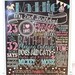 Pink Teal Gold Birthday Chalkboard Poster Sign for 1st - Etsy