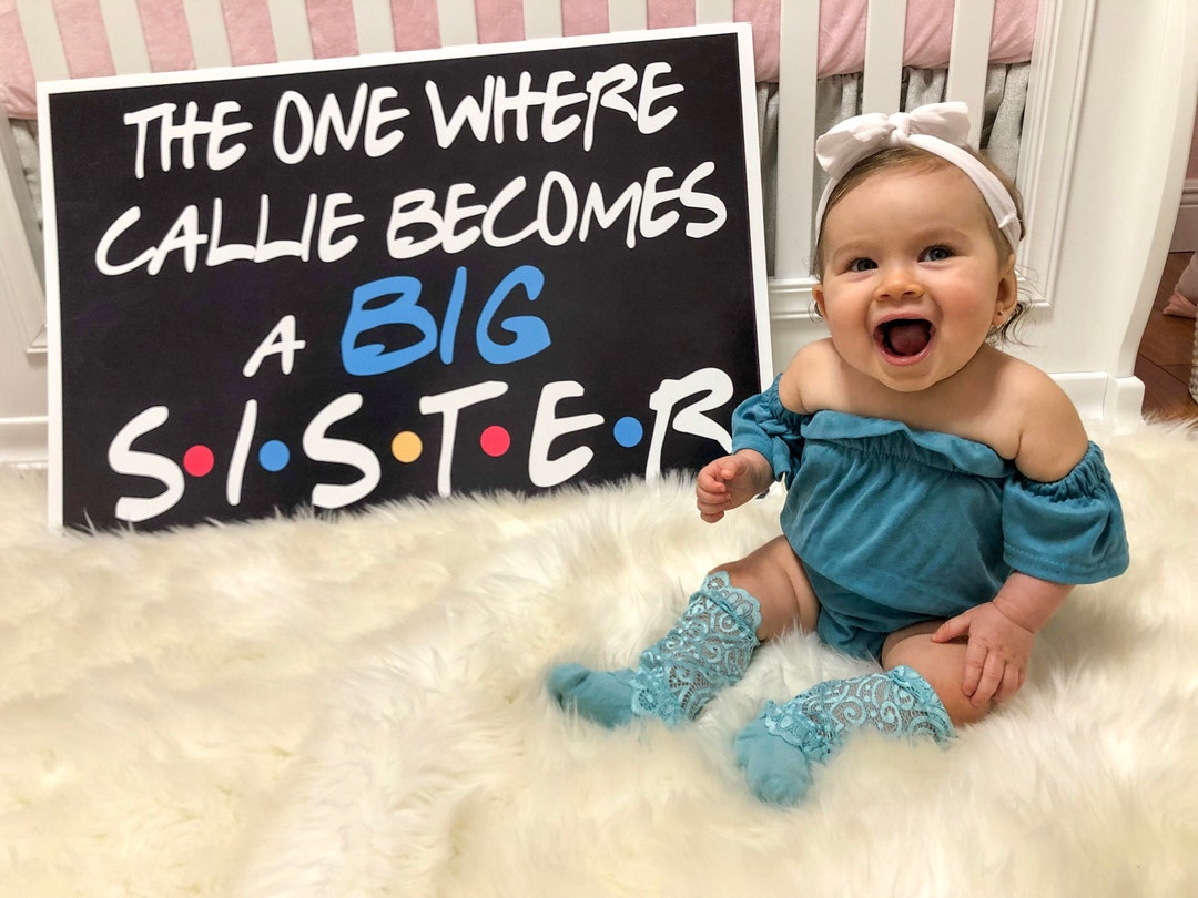 Friends Inspired Pregnancy Announcement - the One Where X Becomes A Big ...
