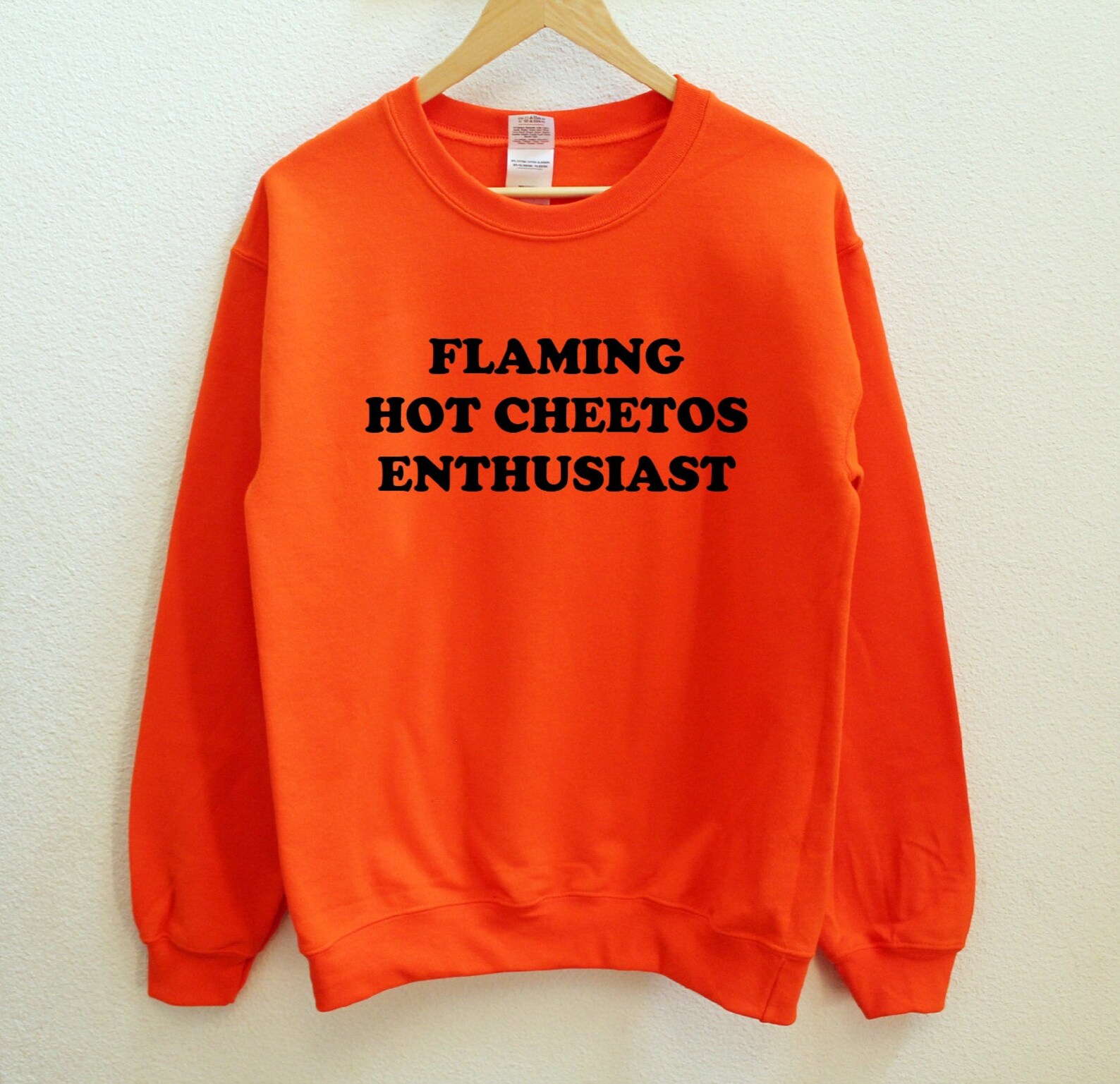 Flaming Hot Cheetos Enthusiast Unisex Sweatshirt - Etsy